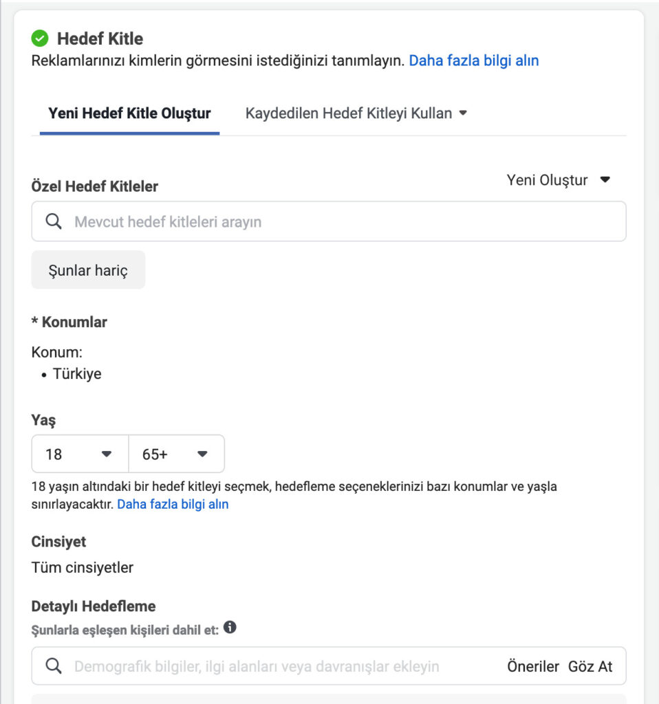 İnstagram Hedef Kitle Nedir? Nasıl Oluşturulur?